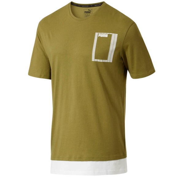 Puma | Shirts | Puma Summer Rebel Logo Tee | Poshmark